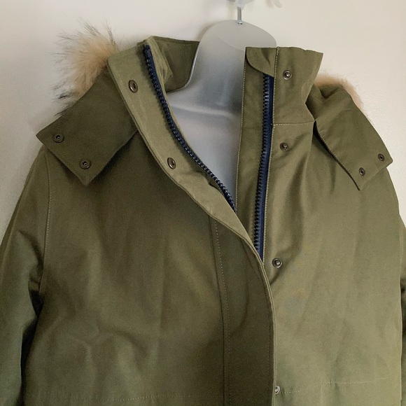 Boden | Jackets & Coats | Boden Waterproof Borg Sherpa Lined Hooded ...
